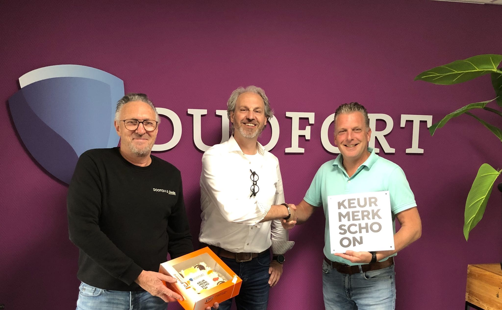 Duofort Ede: Keurmerk Schoon en Lid van Schoonmakend Nederland